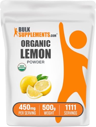Amazon.com: BulkSupplements.com Organic Lemon Powder - Natural Vitamin ...