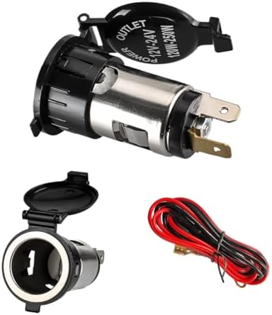 Amazon.com: Sylvil Car Cigarette Lighter Socket, 12V Waterproof ...