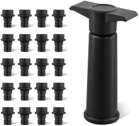 Amazon.com: 20pcs Vacuum Wine Bottle Stoppers & A Wine Preserver Saver ...