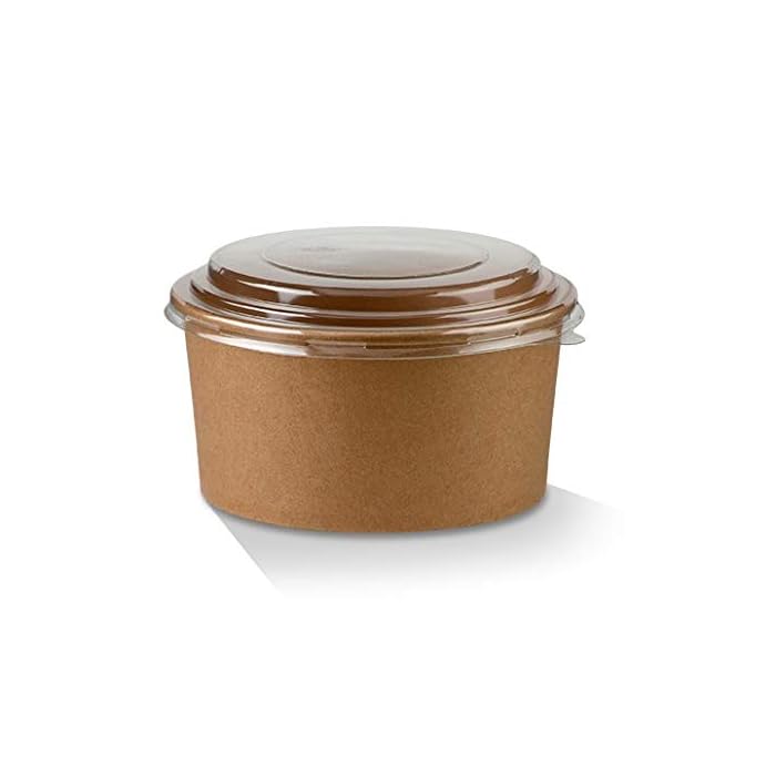 Buy 50 x 32 Kraft Salad Bowls [32oz, 1000ml, 50 pcs] Ice Cream ...