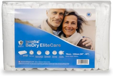 Amazon.com: InControl BeDry EliteCare Incontinence Tabbed Briefs for ...