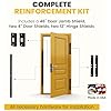 Door Armor MAX - Door Reinforcement Kit for Anti Kick Front Door ...