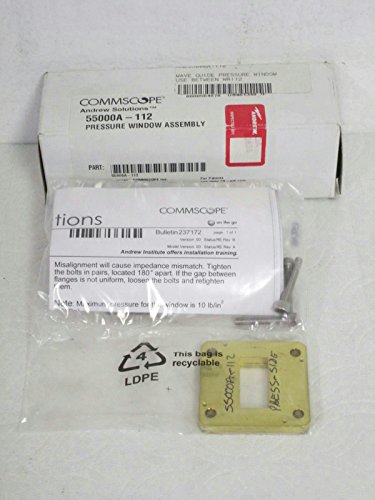 Amazon.com: Andrew Commscope 55000A-112 Waveguide Pressure Window Assembly WR112/WG15/R82 ...
