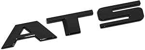 Amazon.com: 1Pc ATS Rear Trunk Decklid Letter Badge Emblem Nameplate ...