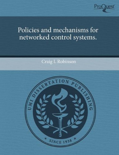 Buy Policies and Mechanisms for Networked Control Systems Book Online ...