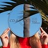 CD Mirror, Unique Music Decor 90s 2000s CD Disk Mirror Wall Decor ...
