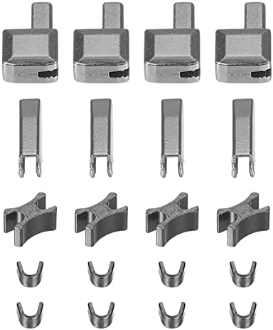 Amazon.com: 2 sets silver #3 metal zipper head box zipper Pull ...