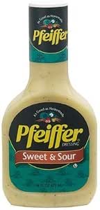 Amazon.com: Pfeiffer Sweet & Sour Dressing - 16 oz