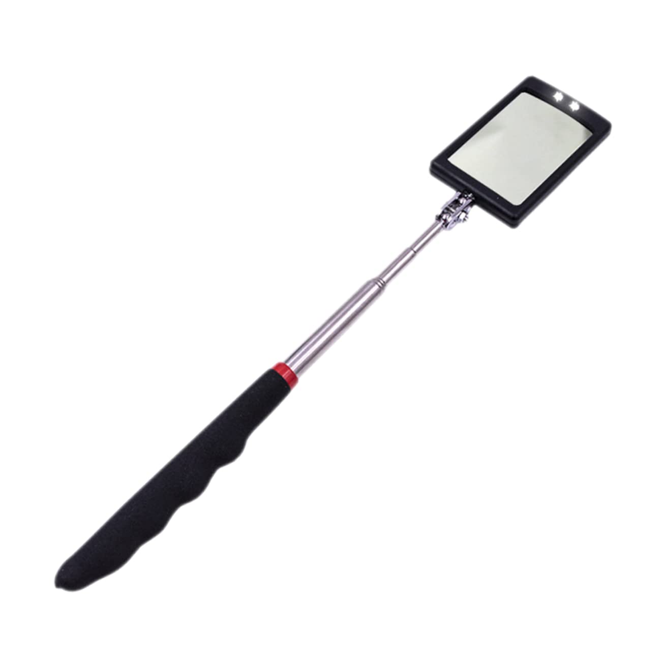 iplusmile Led Light Reflector Telescoping Inspection Mirror Lighted ...