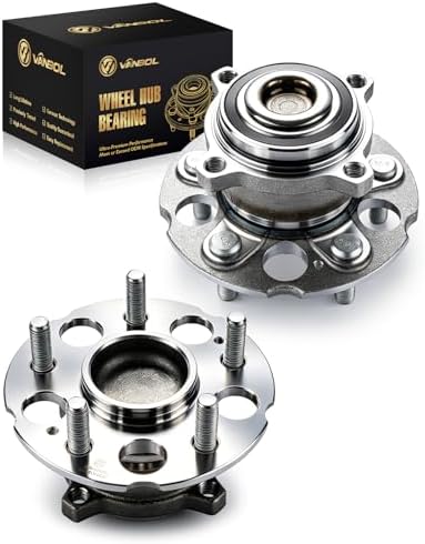 Amazon.com: VANBOL 512344 2PCS Rear Wheel Hub and Bearing Assembly ...