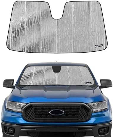 Amazon.com: Pigenius Windshield Sun Shade for 2019-2023 Ford Ranger ...