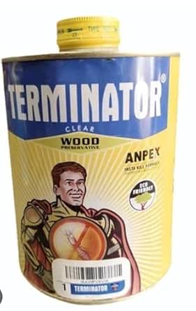 TERMINATOR Wood Preservative with Termite Treatment, 1 Litre, Clear ...