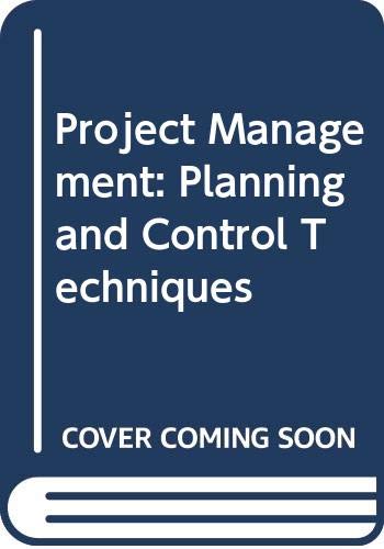 Buy Project Management: Planning and Control Techniques Book Online at ...