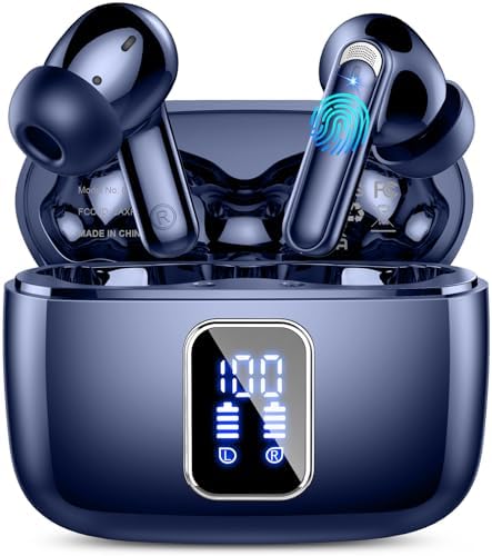 Amazon.com: Wireless Earbuds, Bluetooth 5.3 Headphones, Ear Buds ...