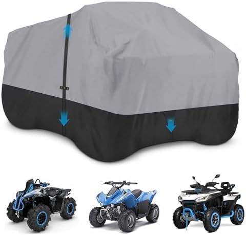 Amazon.com: Seapisode ATV Cover, 600D Waterproof & Windproof 4 Wheeler ...