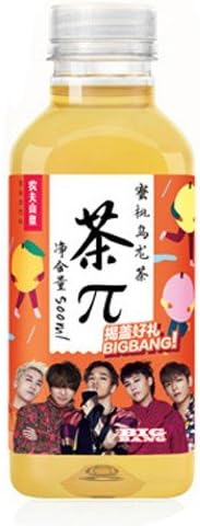 Nongfu Spring Peach Oolong Tea Drink (Cha π) 500ml : Amazon.co.uk: Grocery