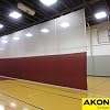 Amazon.com: AKON Curtains Track Gym Divider Curtains | Partition Gym ...
