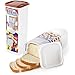 Amazon.com: Stock Your Home Bread Container (2 Pack) Bread Loaf Keeper ...