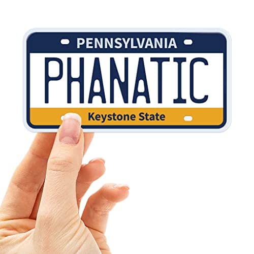 Amazon.com: Pennsylvania License Plate Stickers, 20+ PA Cities ...