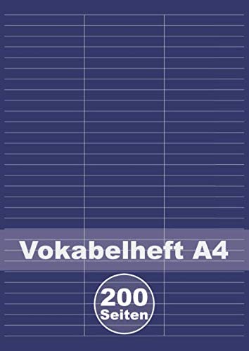 Vokabelheft Dreispaltig – Die 15 besten Produkte im Vergleich - The ...