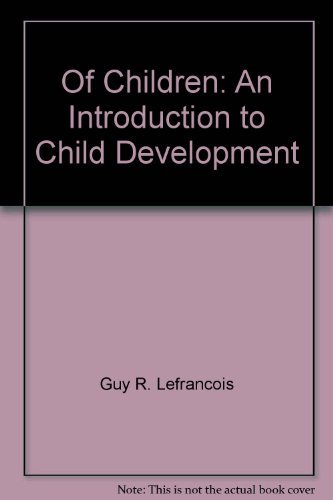 Buy Of children: An introduction to child development Book Online at ...