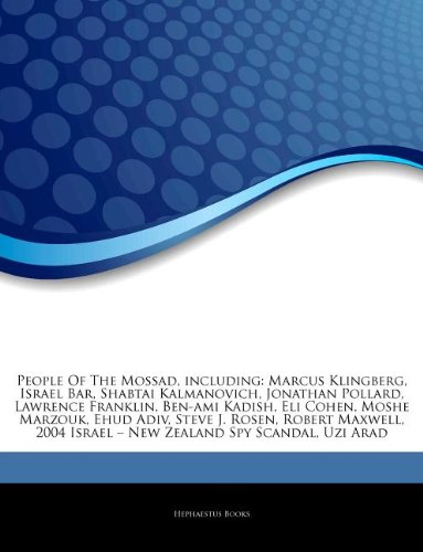 Amazon | Articles on People of the Mossad, Including: Marcus Klingberg ...