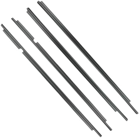 Amazon.com: partszen Window Weatherstrip Sweep Fetl Molding Trim Black ...