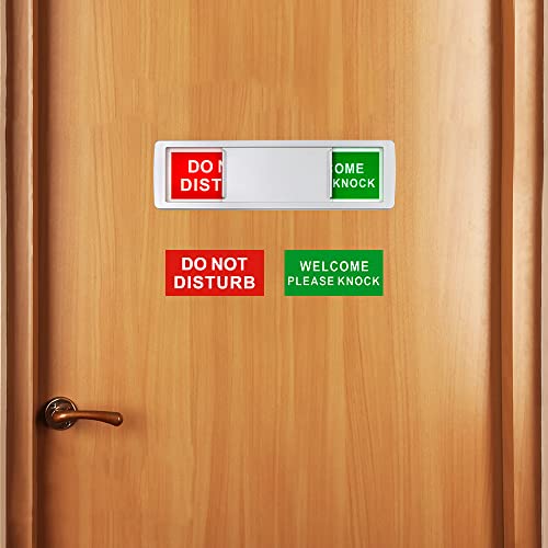 Snapklik.com : 7 X 2 Inch Do Not Disturb Sign, Slider Door Indicator ...