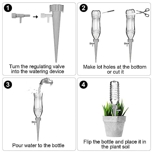 6-piece automatic watering set, automatic watering indoor plants ...