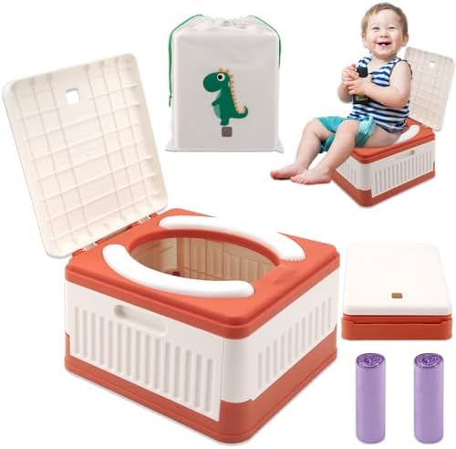 Amazon.com : Fabulas Portable Potty for Toddler Travel, Foldable Travel ...