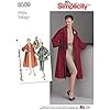 Simplicity Pattern 8509 R5 (14-16-18-20-22) Misses' Vintage Coat or ...