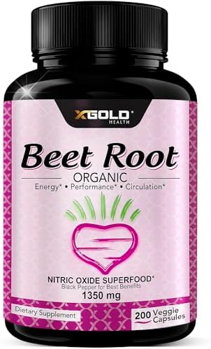 Amazon.com: Horbaach Nitric Oxide Beet Root Capsules | with Nitrates ...