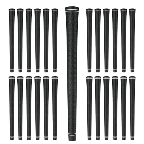Snapklik.com : Revolution Golf Grip Set, 25 Black Jumbo No Alignment ...
