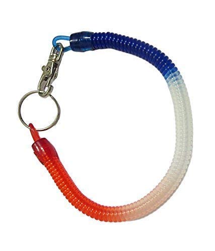 Blue Hut Spring Plastic Key Chain (12 cm)(Medium)(Assorted Colour ...