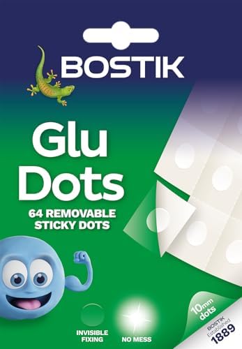 Amazon.com: Bostik Glu Dots – Removable, Double Sided Glue Dots, for ...