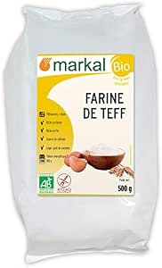 FARINE DE TEFF 500G : Amazon.fr: Epicerie