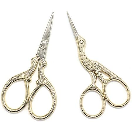 Amazon.com: 4 Pcs Sewing Embroidery Scissors with 4 Pcs Artificial ...