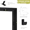 Amazon.com: Abtgt 12x16 Canvas Floating Frame with 0.9" Deep, Black ...
