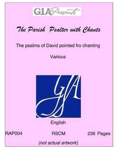 The Parish Psalter with Chants: Sydney H. Nicholson: 9780854020911 ...