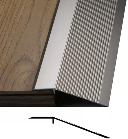 KGAILL Aluminum Transition Threshold Strip for Uneven Tile Wood Floor ...