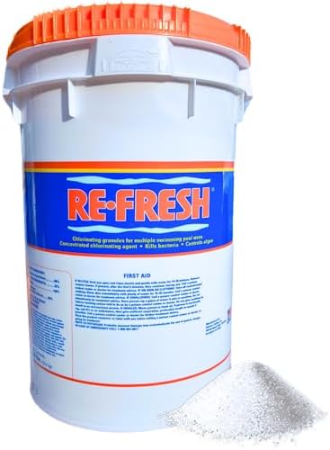 Amazon.com : Refresh Granular 68% Active Chlorine Shock | 50-Pound ...