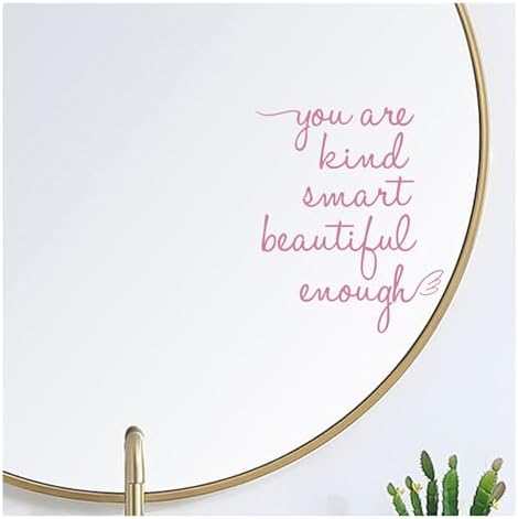 Amazon.com: Mirror Sticker for Girls Room Bedroom - Vinyl Decal ...