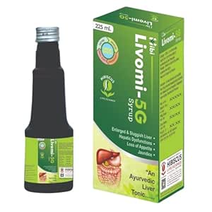 Buy LIVOMI-5G SYRUP - Ayurvedic Liver Tonic with 5G Composition for ...