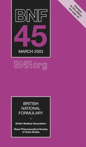 British National Formulary: 9780853695554: Medicine & Health Science ...