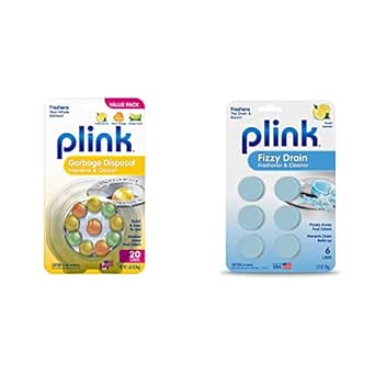 Amazon.com: Plink 9013 Garbage Disposal Cleaner and Deodorizer, Variety ...