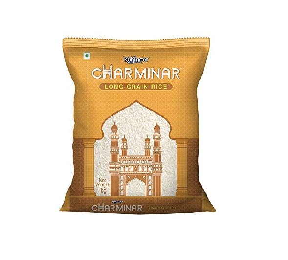 Kohinoor Charminar Long Grain Rice, 1 kg Pack : Amazon.in: Grocery ...