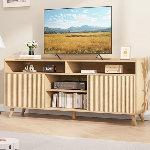 Top 10 Best Light Wood Tv Stand : Reviews & Buying Guide - Katynel