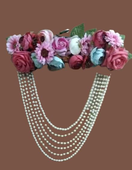 Buy Nutts Amazing Designer Artificial Flower Garland Puja Mala for ...