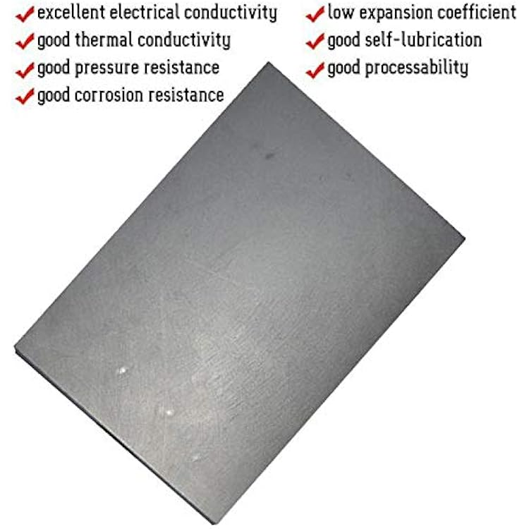 GOONSDS Carbon Graphite Sheet Electrode Plate Anode Philippines | Ubuy