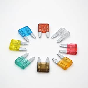 Car Parts - 10x Car 5A / 7.5A / 10A / 15A / 20А / 25A / 30A Amp Fuses ...